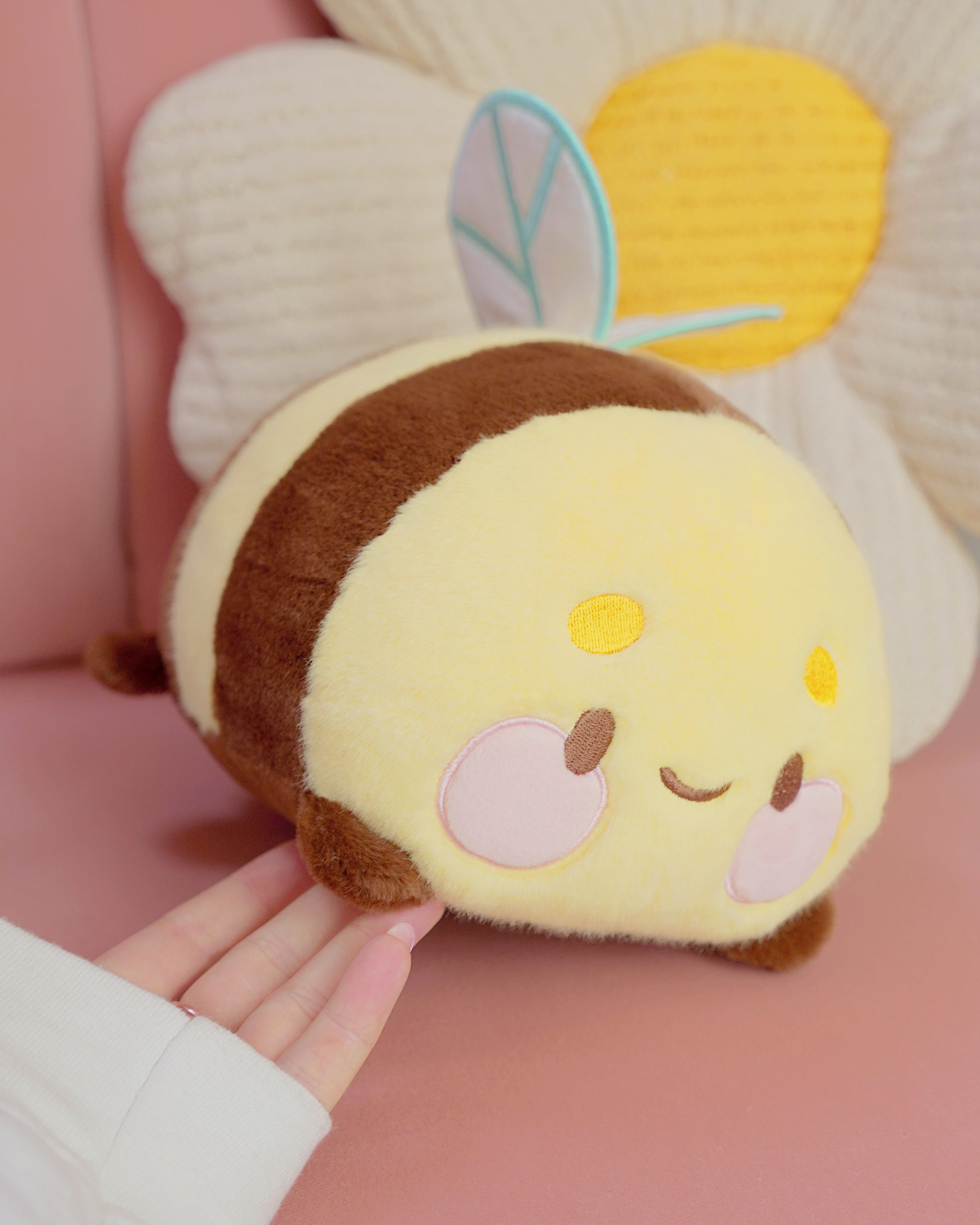 Large Bumblebutt Plushie | Whimsical Cottagecore Bumble Bee Plush Toy ...