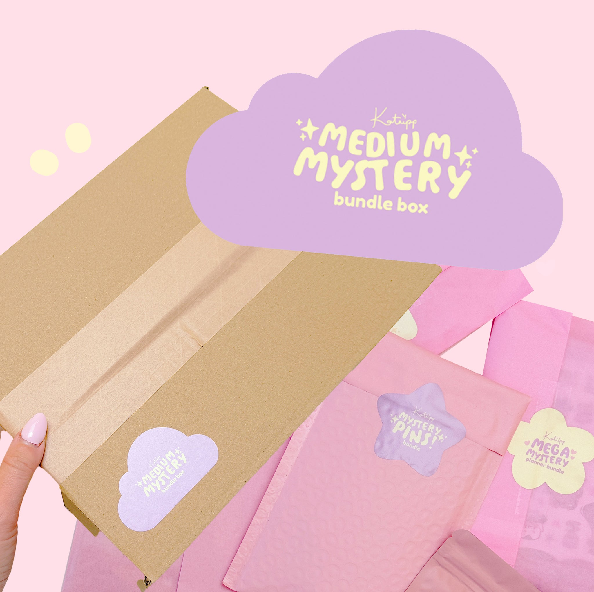 Medium Mystery Box | Kawaii Surprise Stationery & Collectible Bundle ...