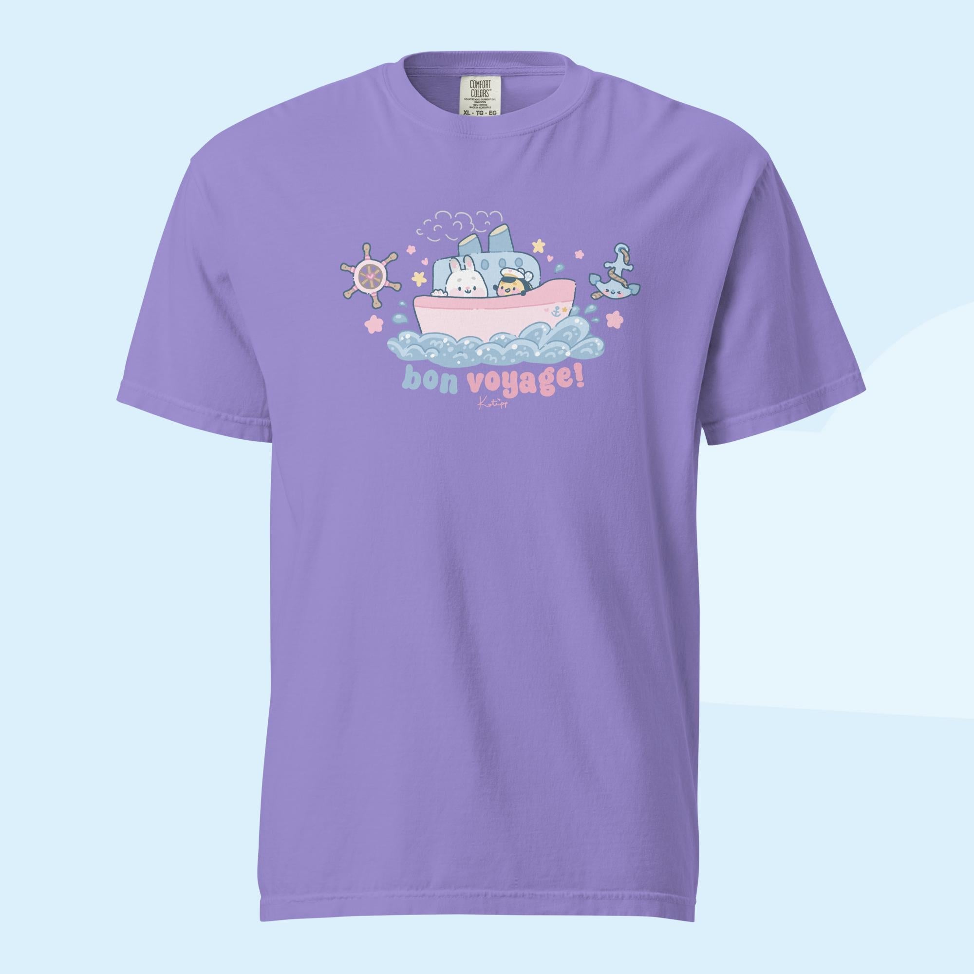Bon Voyage | Kawaii Bumblebutt & Bonbun T-Shirt | Comfort Colours Heav ...
