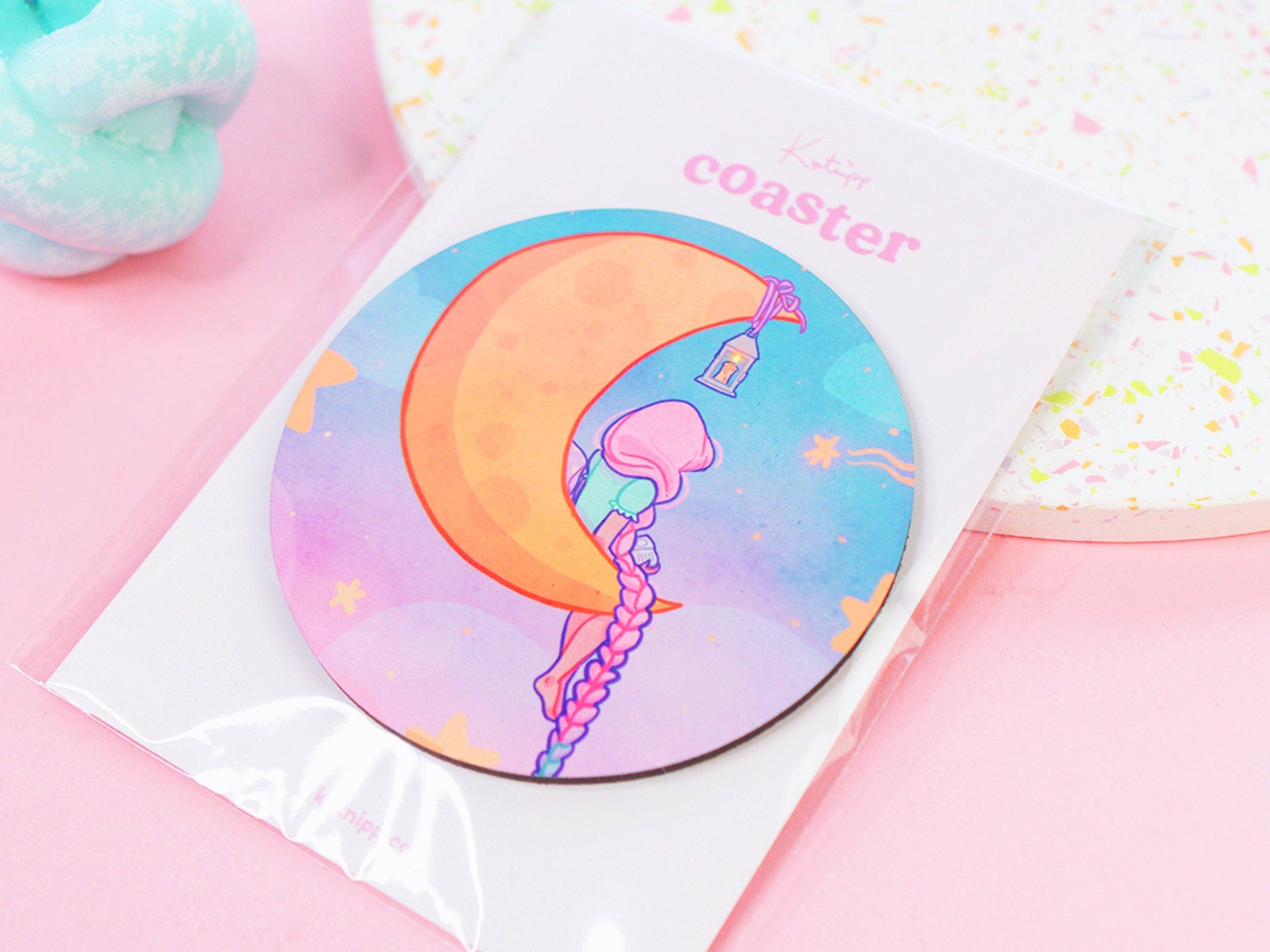 Magic Girl & Moon Coaster – Katnipp Studios